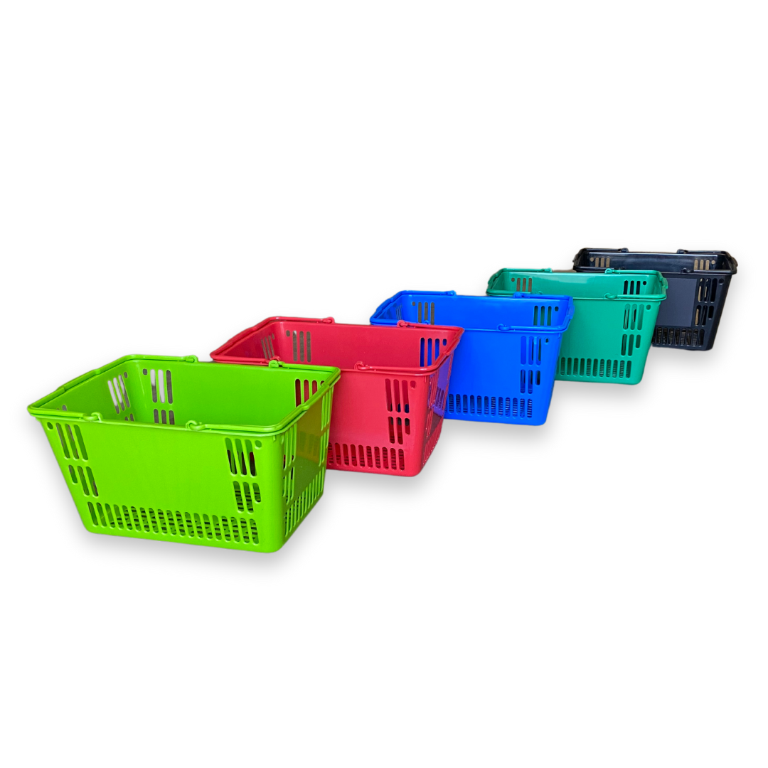 30L Shopping Basket - Blue – The Trolley Shop